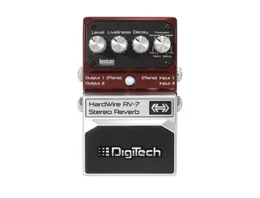 HardWire RV-7 Stereo Reverb by DigiTech | Stompbx
