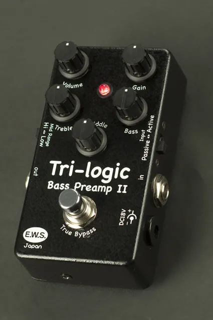 Tri-Logic Bass Preamp 2 by EWS | Stompbx