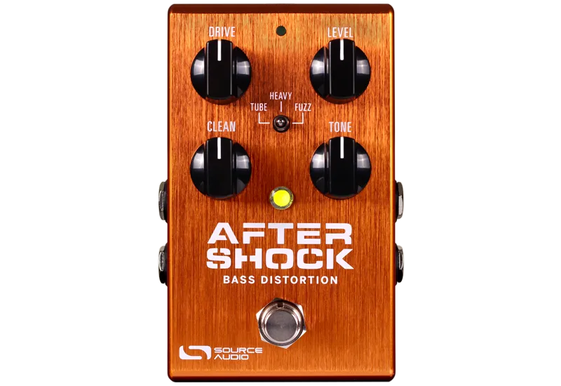 Aftershock Bass Distortion by Source Audio | Stompbx